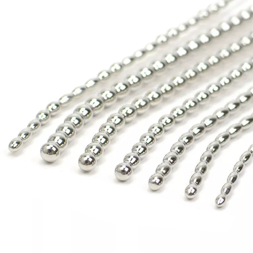 Angled Beaded Urethral Sound – Penis Plug Australia